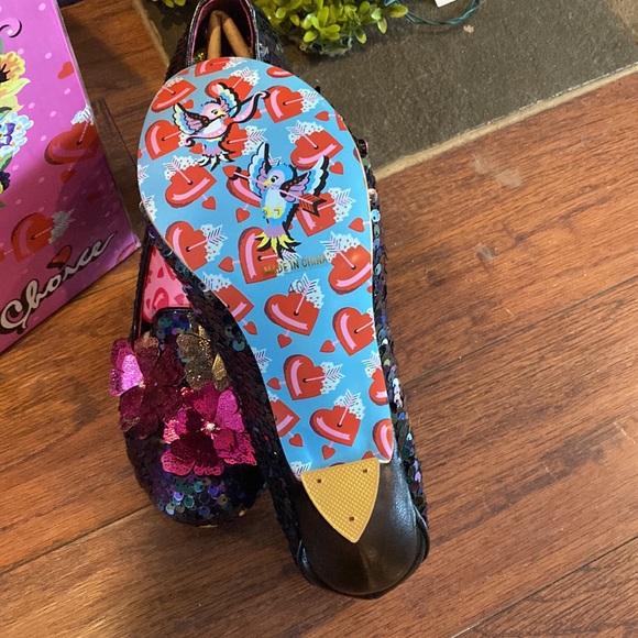 Irregular Choice | Shoes | Nib Irregular Choice Black Sparkle Cariad ...